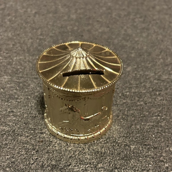 Other | Vintage Carousel Money Box | Poshmark